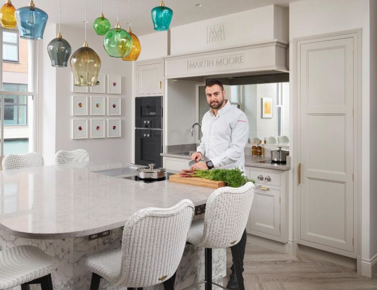 Martin Moore Kitchen For Michelin-Starred Pied à Terre