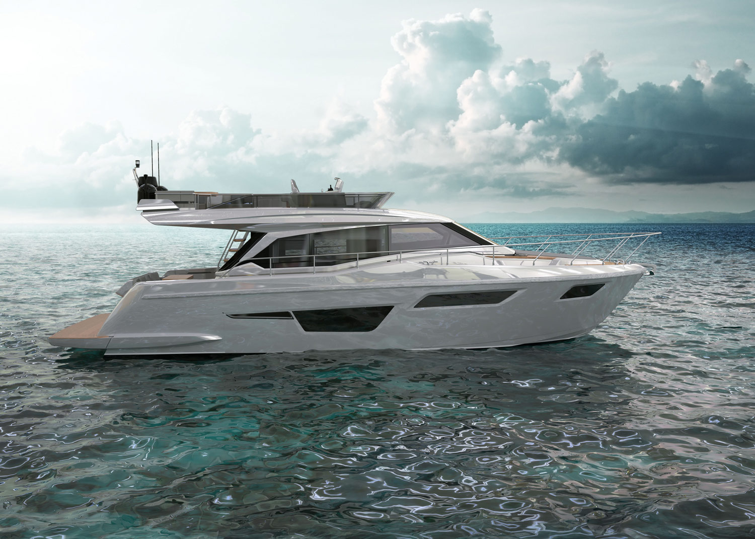 The Ferretti Yachts 500 Philosophy - “Just Like Home”
