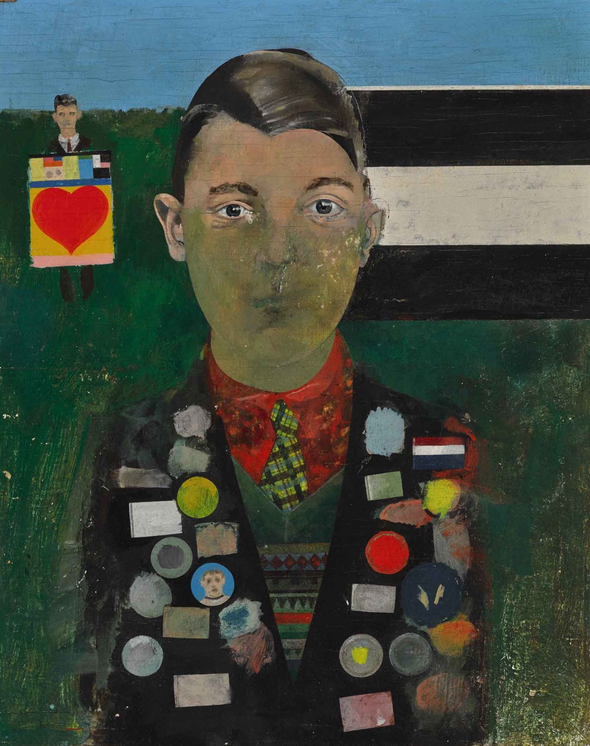 Peter Blake's Boy With Paintings Acquired By Pallant House Gallery