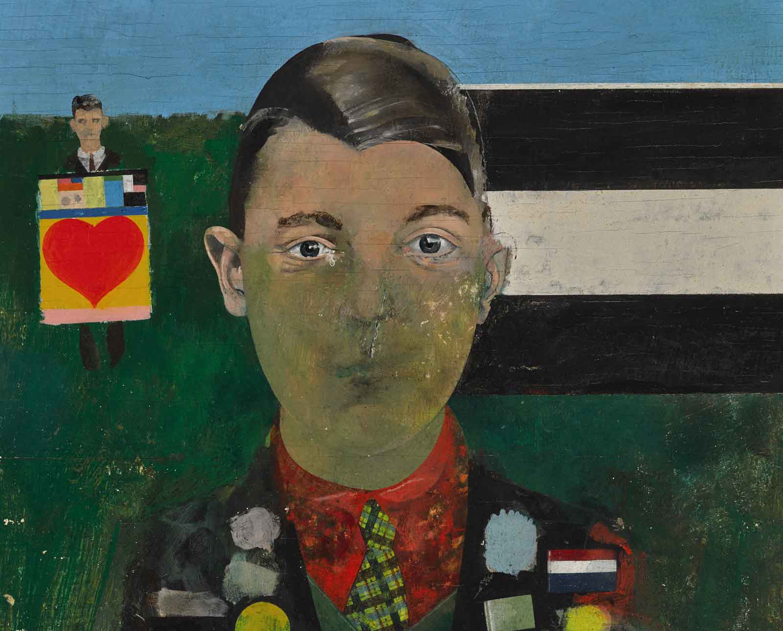 Peter Blake's Boy With Paintings Acquired By Pallant House Gallery