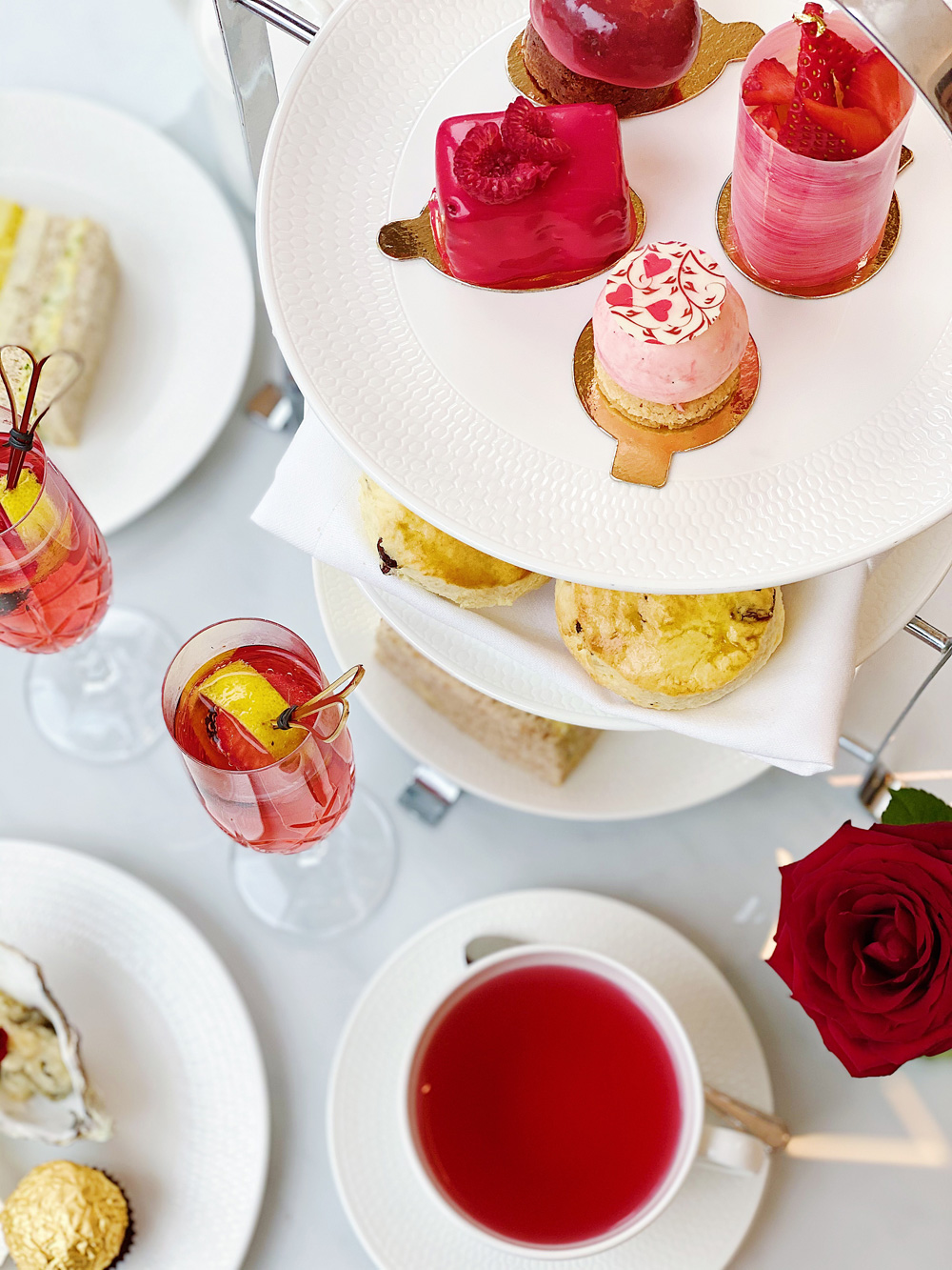 ‘After Hours’ Valentine’s Afternoon Tea At Royal Lancaster London