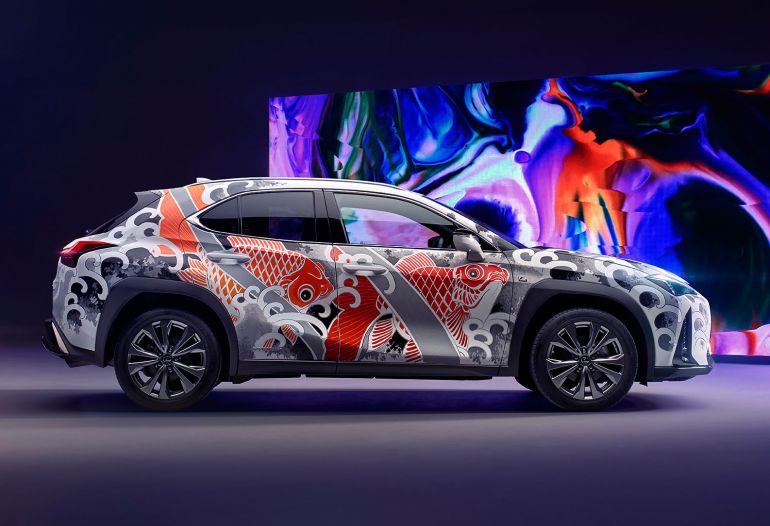 Lexus Draws Inspiration From Japan For First Ever Tattooed Car