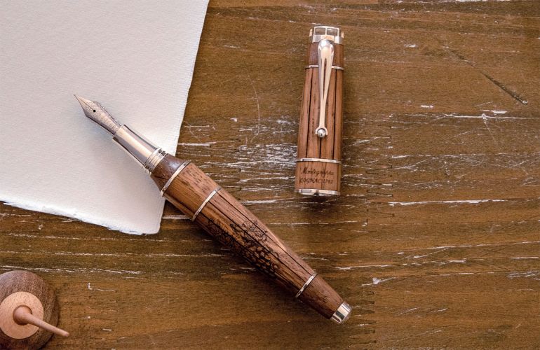 The Montegrappa Cognac Hors D’Age Made From Natural Limousin Oak