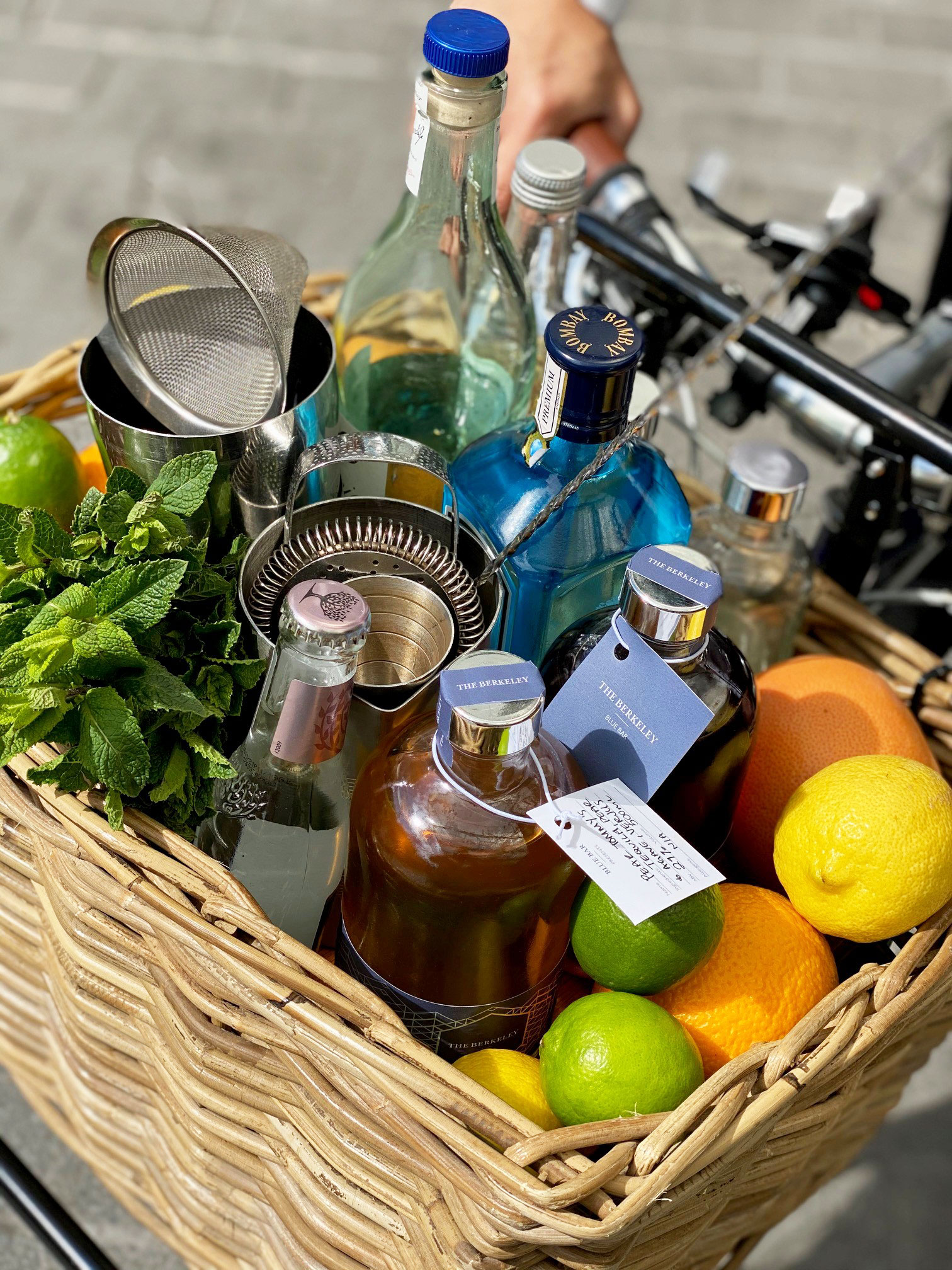 The Berkeley's Blue Bar Bikes Will Bring The Cocktails To You