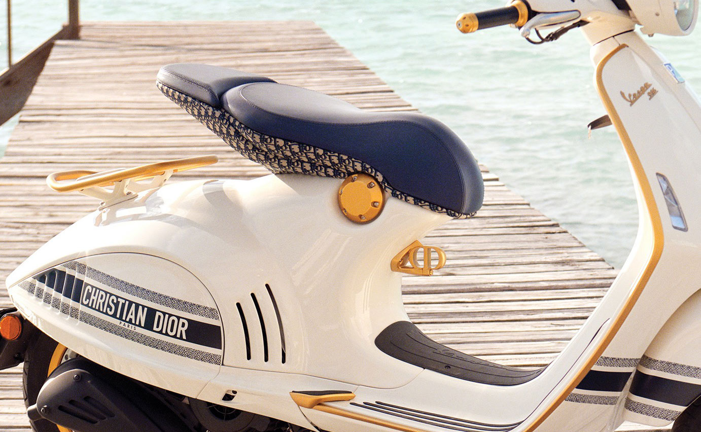 The Christian Dior Vespa 946 Scooter - A Two-Wheeled Fashion Statement