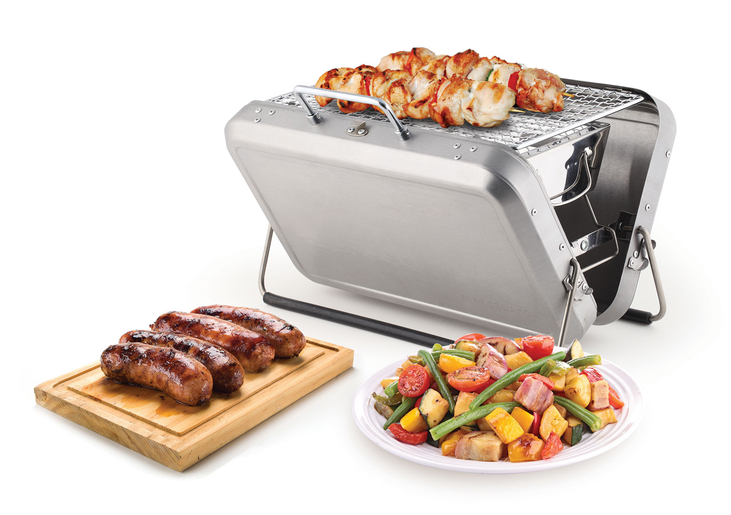 The Kikkerland Suitcase BBQ Makes Summer Even More Fun