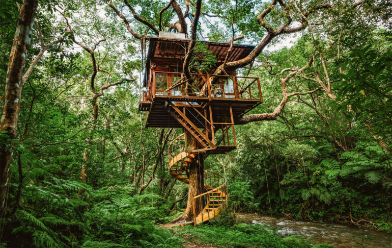 Experience 'Komorebi' At Treeful Treehouse On Okinawa Island In 2021