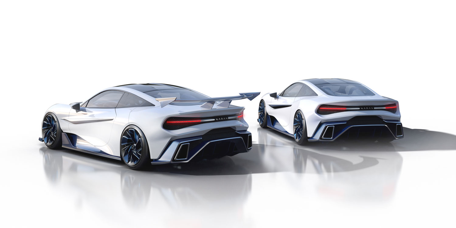 Naran Automotive's Debut Hyper-Coupé Gets A Celare Pack
