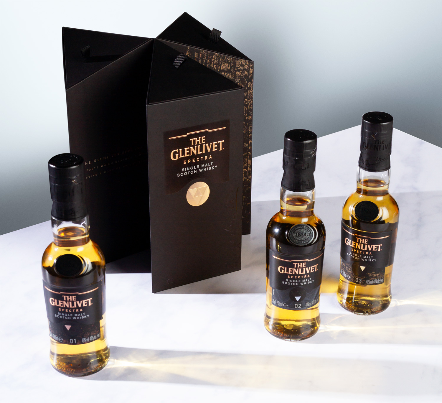 The Glenlivet Spectra Whisky Trio Secrets Have Finally Been Revealed