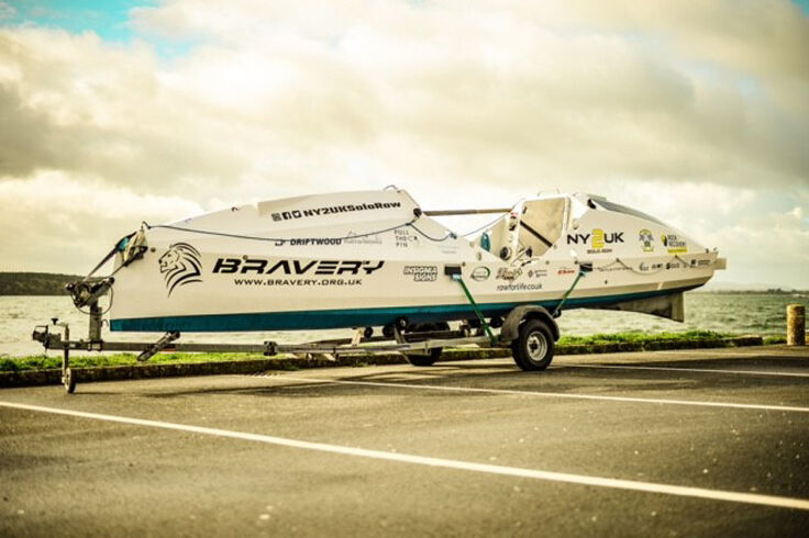 Dave “Dinger” Bell's NY2UK Challenge Gets A Helping Hand From Crewsaver