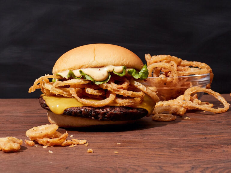 Shake Shack & Chef Neil Rankin Unveil Their Vegan Crispy Shallot Burger