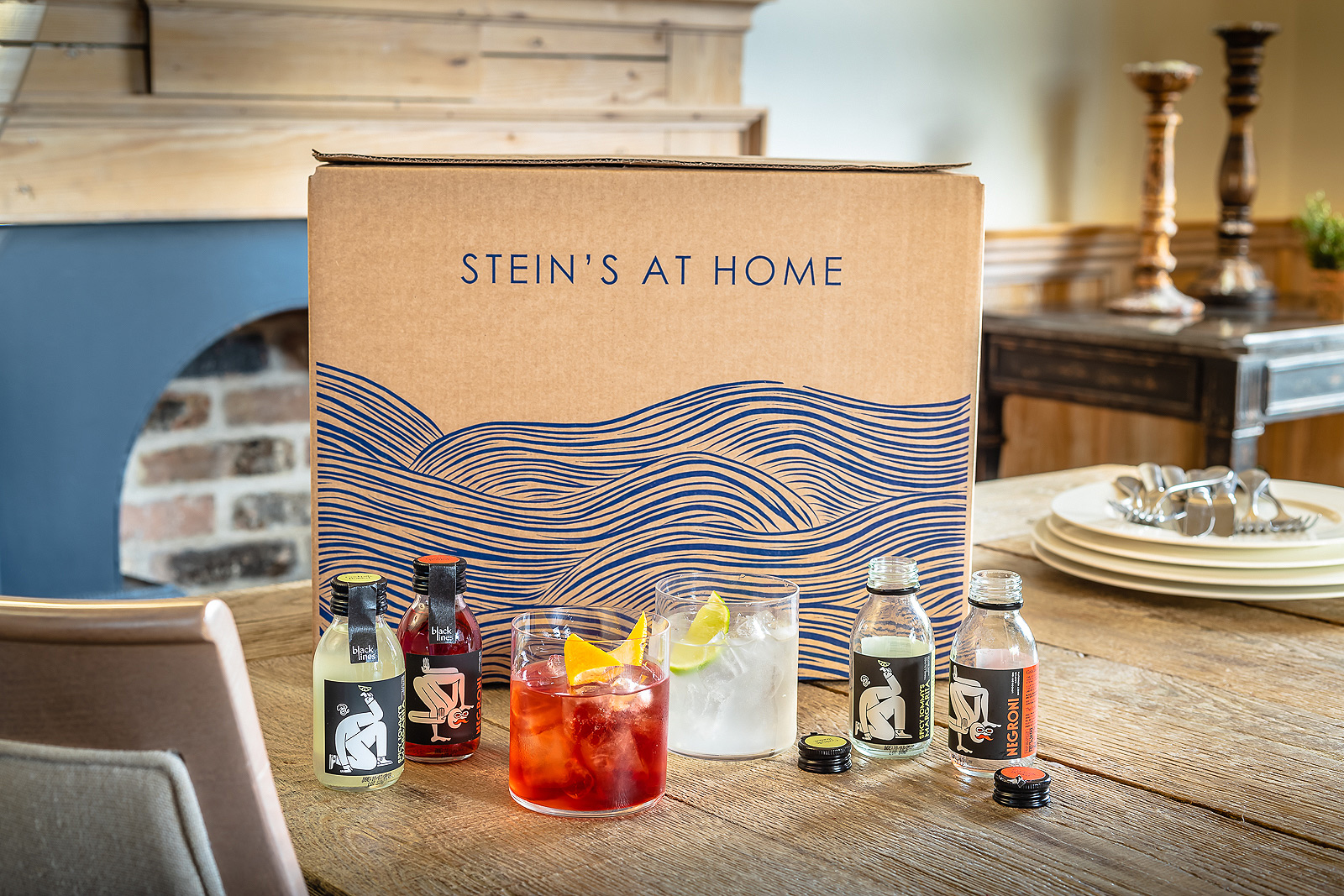 Stein's At Home & Black Lines Cocktail And Dinner Kits For World ...