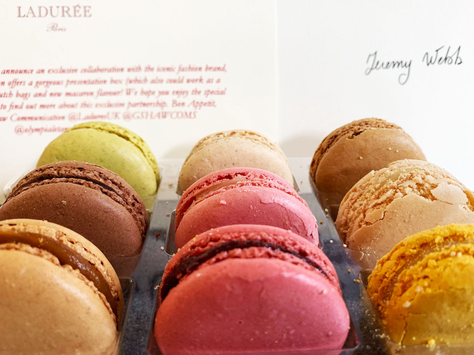 Maison Ladurée And Olympia Le-Tan's Luxury Macaron Presentation Box
