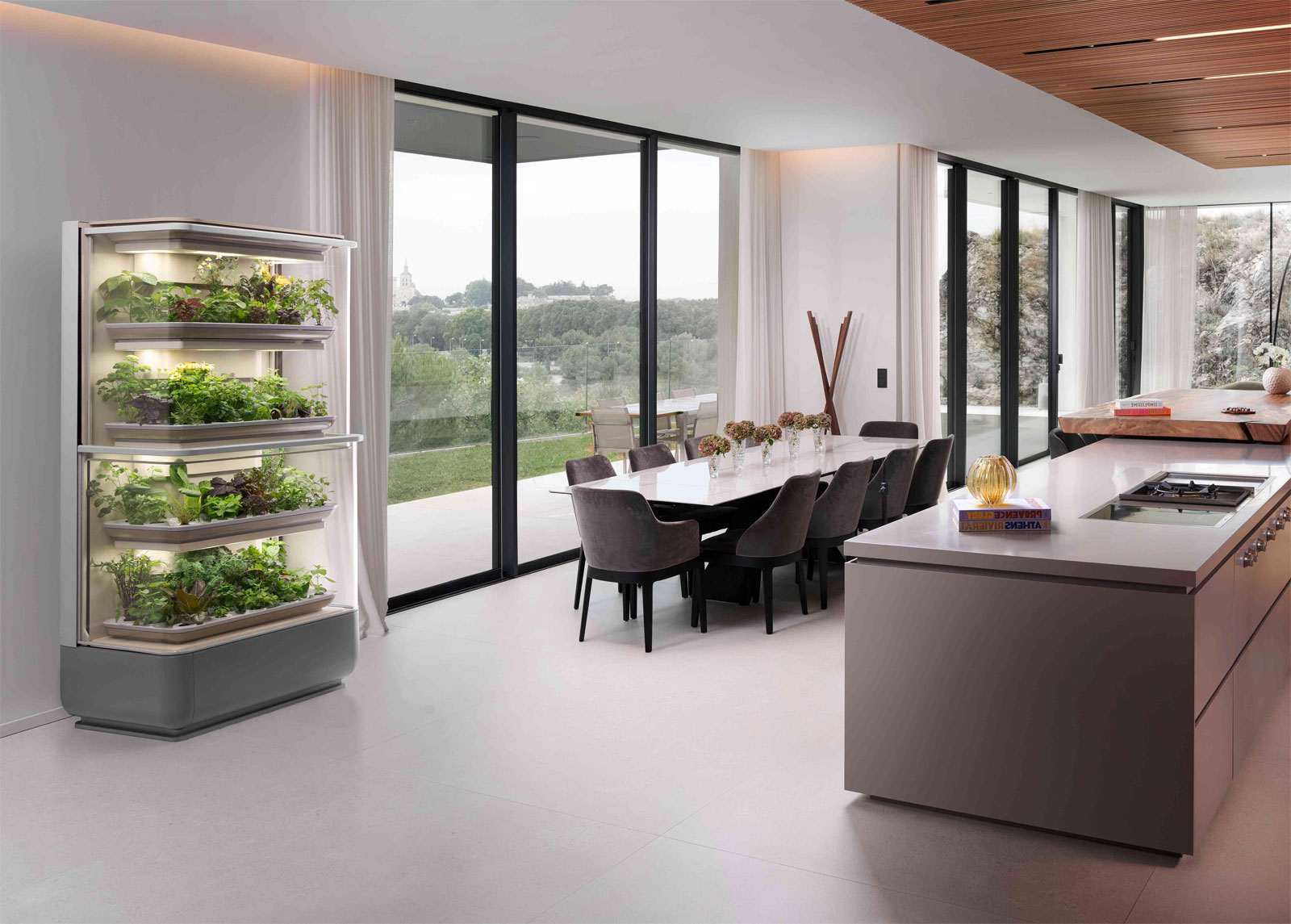 Indoor Vegetable Garden Kitchen Enliven Your Kitchen Space With These