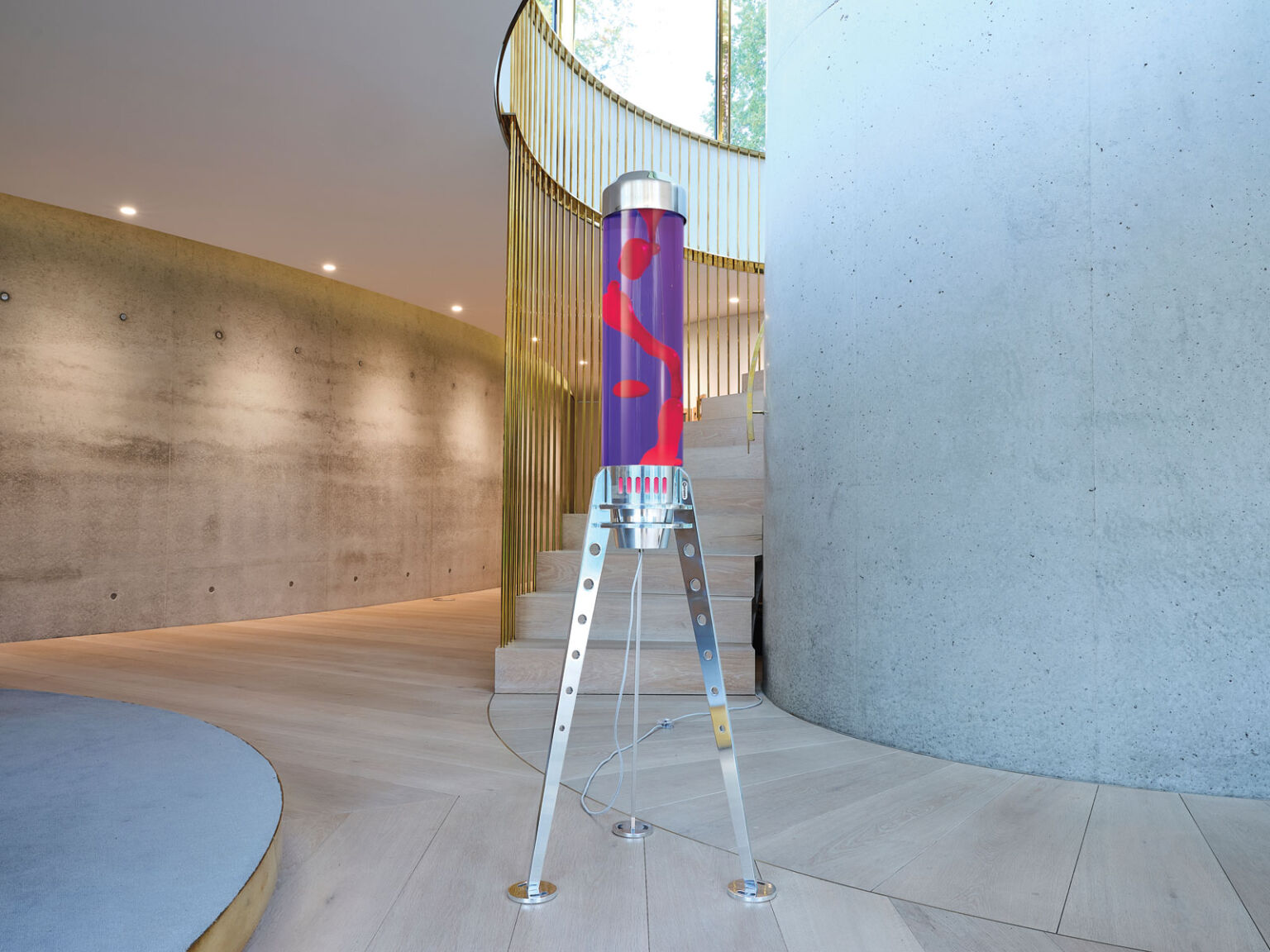 The Mathmos Saturn Giant Lava Lamp Is 5 Feet Of Wow For The Eyes