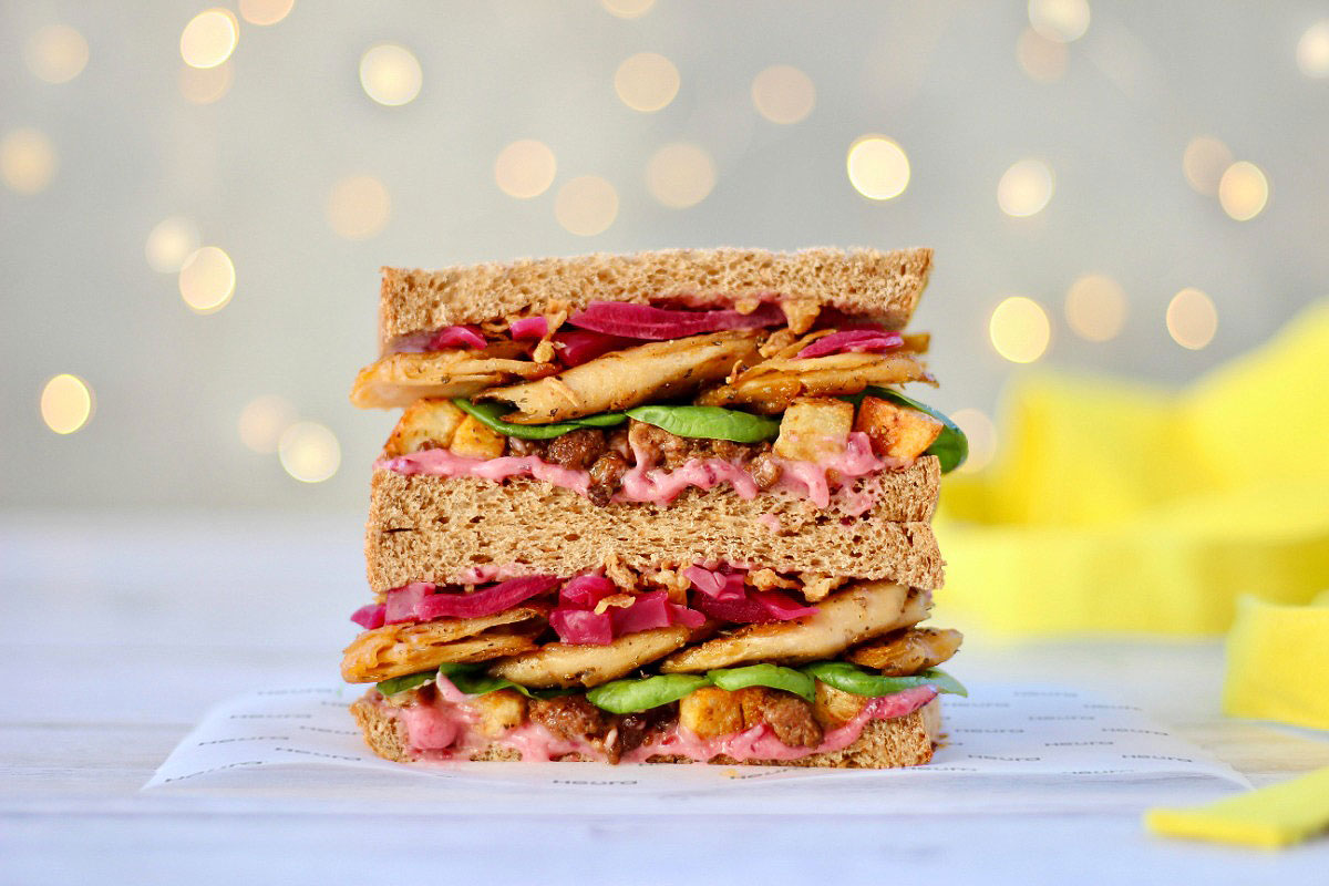 Grab A Free Sandwich At The Heura Vegan Christmas Pop-up In London