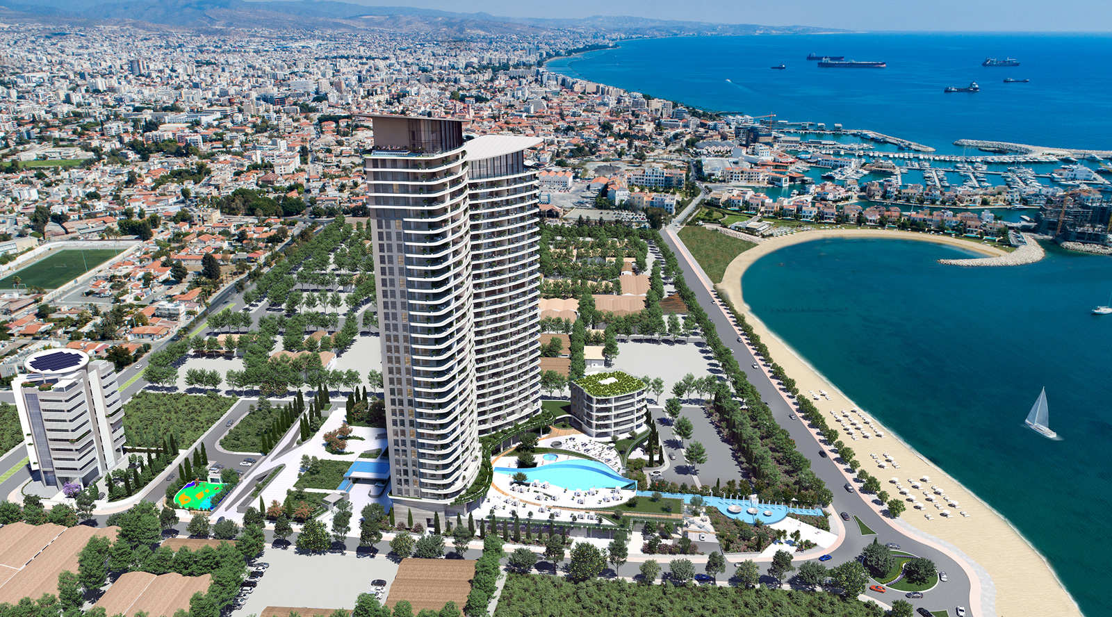 Blu Marine, The Tallest Tower In Cyprus Opens Its Sales Suite