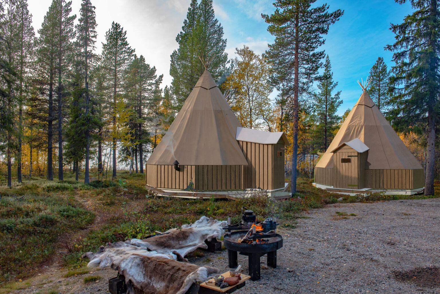 A New Arctic Sápmi Lavvu Experience Combining Luxury And Tradition