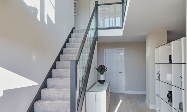 A Glass Staircase Can Add An Extra Touch Of Luxury To The Home