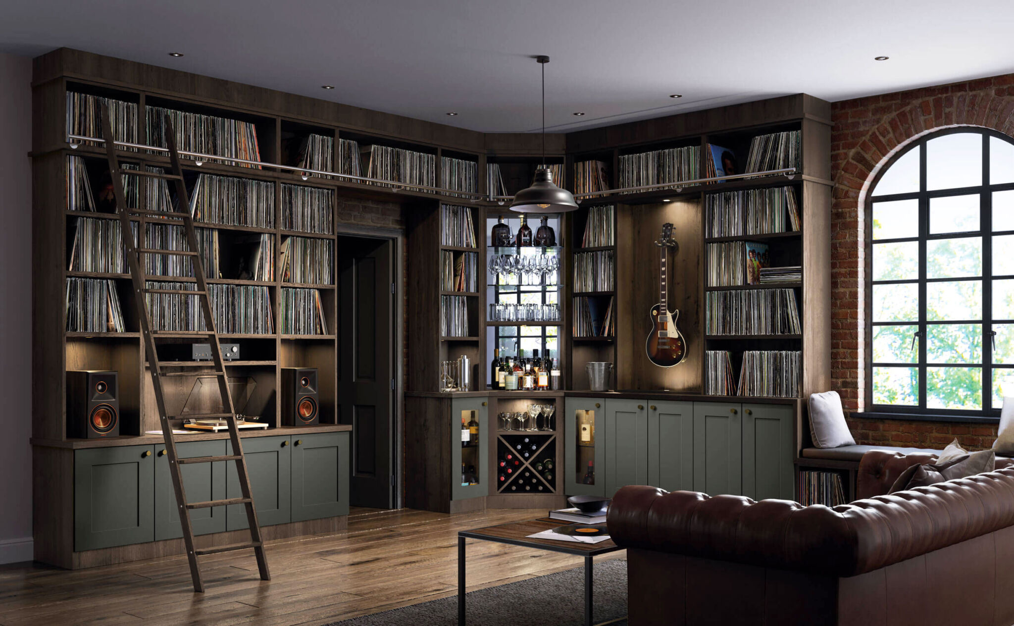 A Bespoke Vinyl Room Or Home Library Will Bring Zen Into The Home