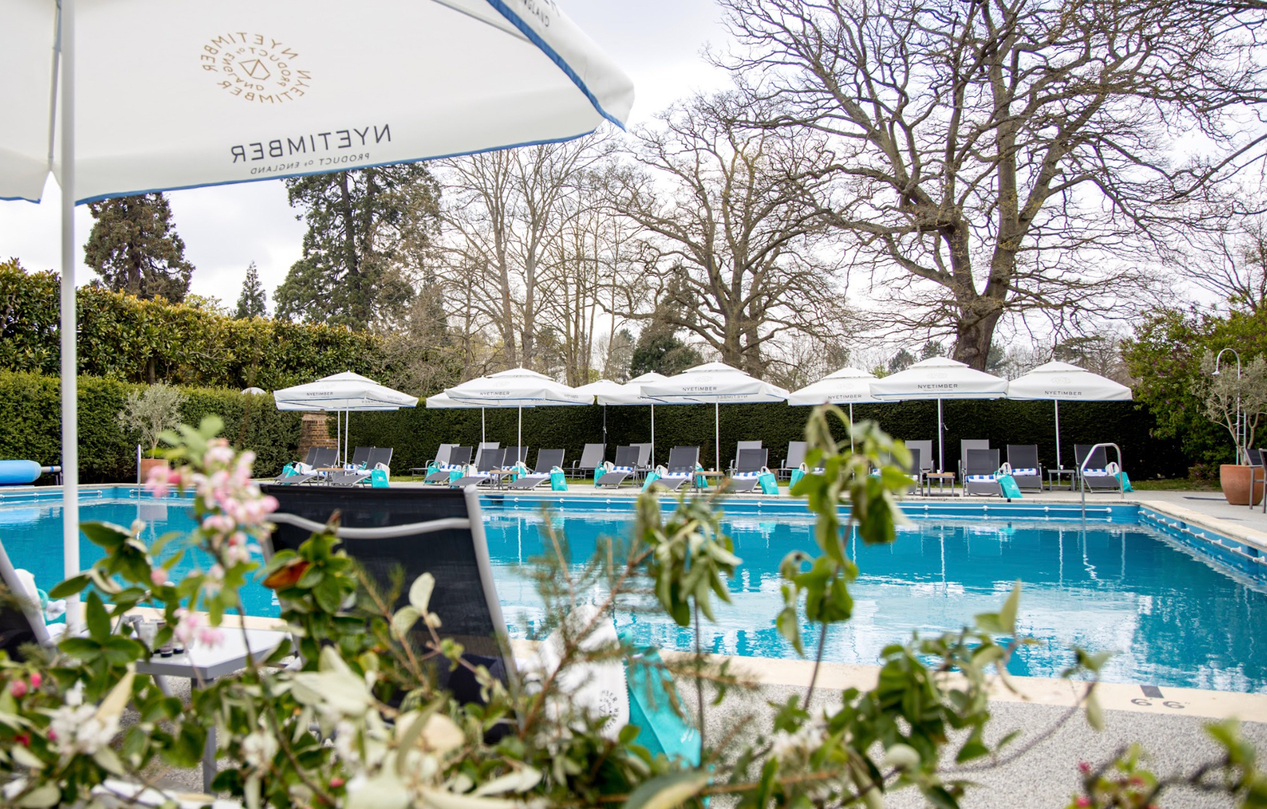 The Great Fosters Estate's Newly Refurbished 1920s Outdoor Pool Is Open