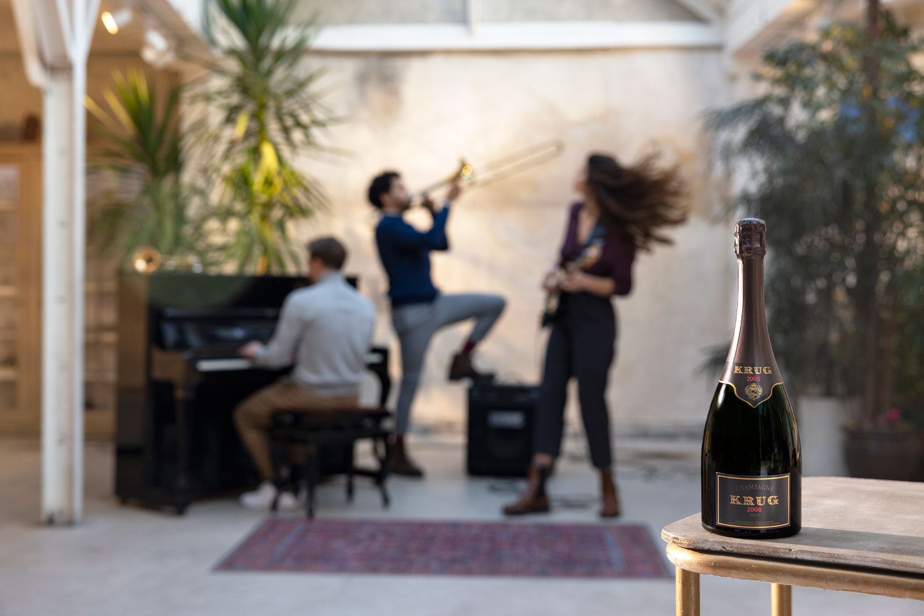 Krug Creates Delicious Music In 2022 With The Krug Studio Experience