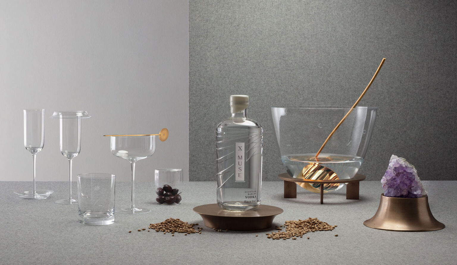 X MUSE, Scottish Blended Vodka Made With Heritage Barley & The Purest Water