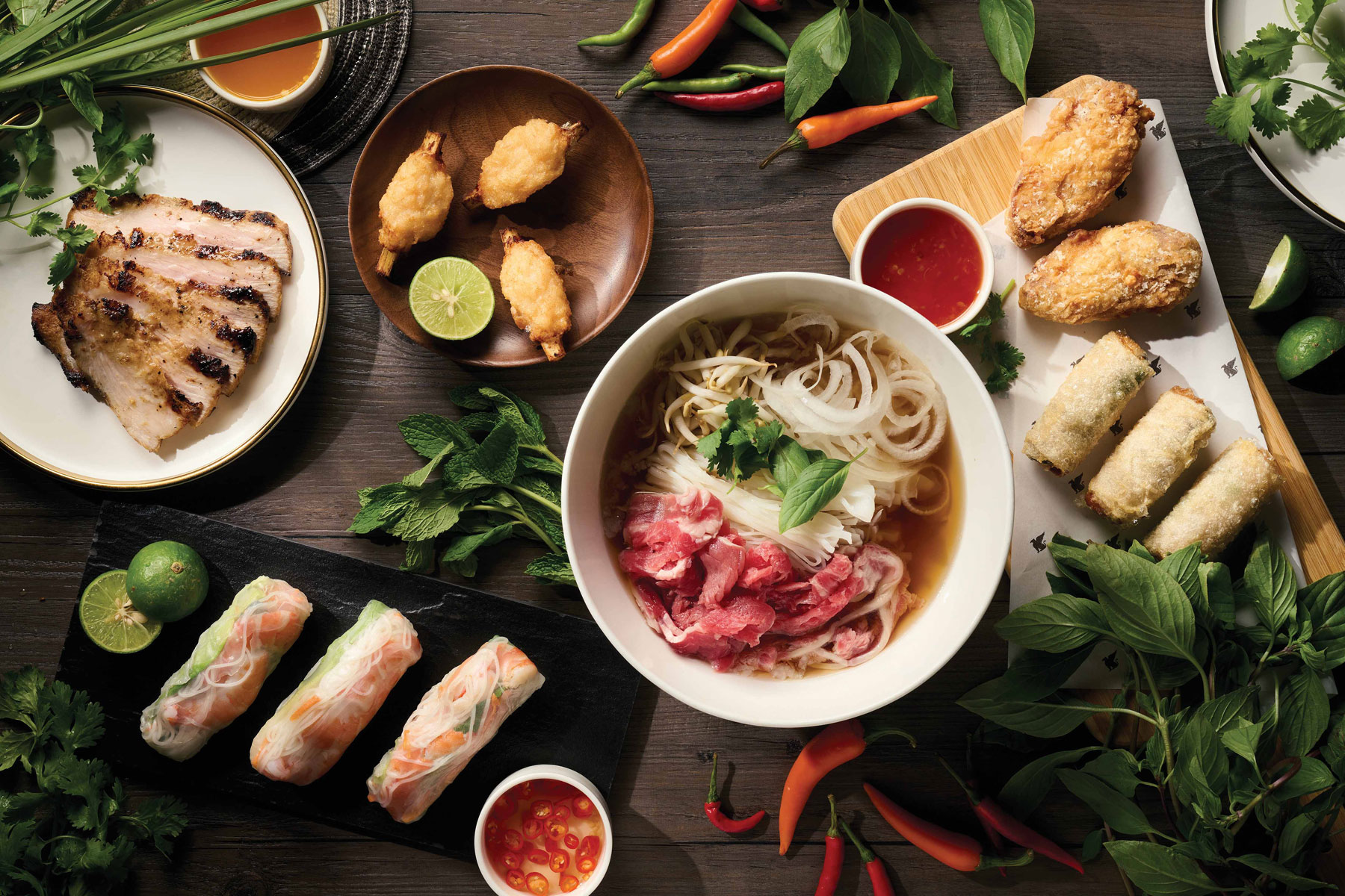 The Vietnamese-themed Lunch At JW Marriott Hong Kong's The Lounge