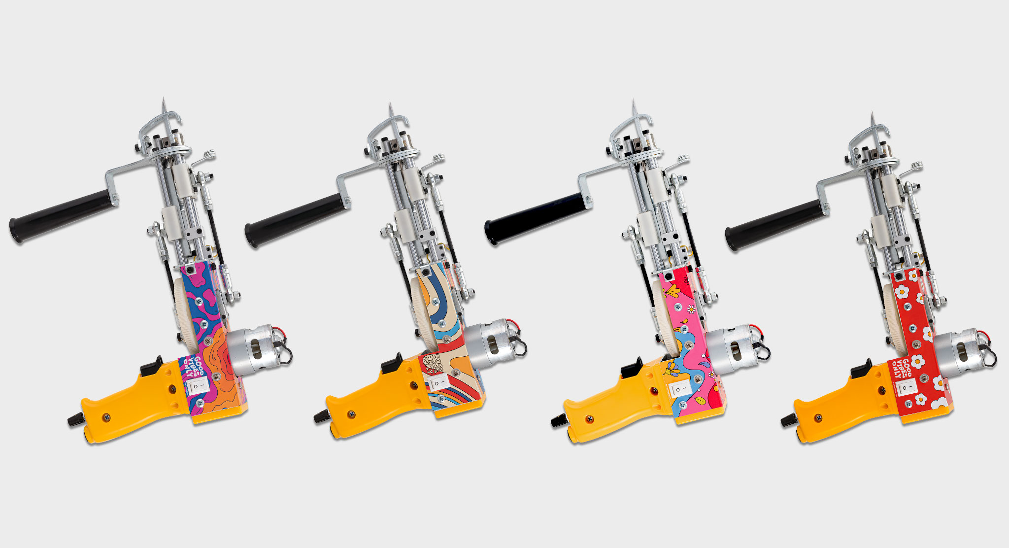 Tuftology's New Tufting Machine Is Centred Around 'Good Vibes Only'