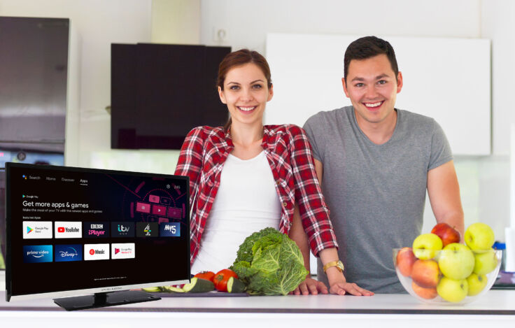 Mitchell & Brown's 24" Android TV Packs A Lot In Its Small Stylish Frame