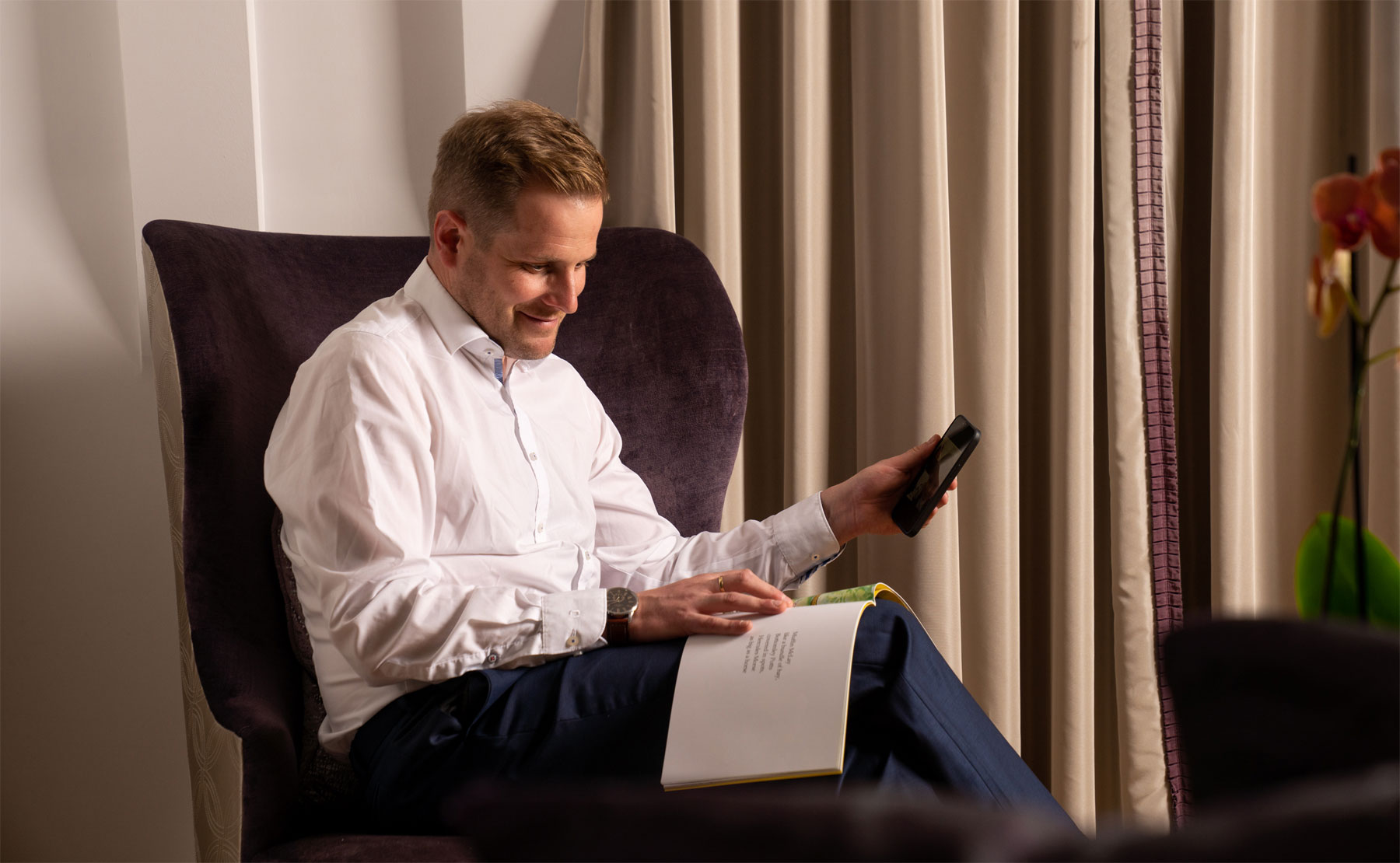 An Open Book At Sheraton Grand London Park Lane