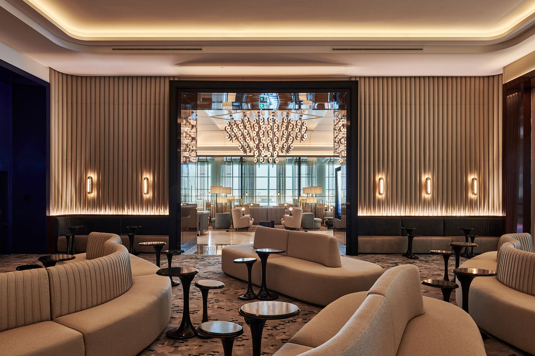 The Pearl Lounge At Bahrain International Airport By Champalimaud Design