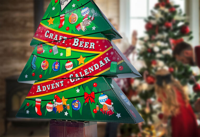 Bier Company's 90 Cm Tall Ultimate Craft Beer Advent Calendar