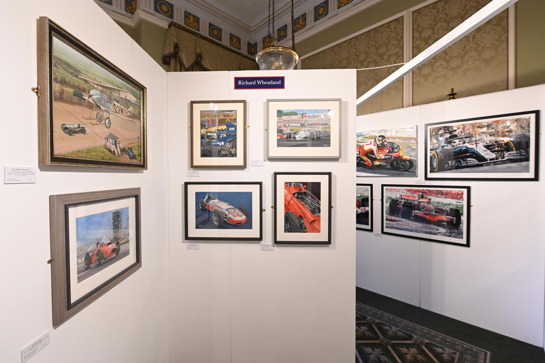 The Royal Automobile Club's Art Of Motoring Exhibition Moves To A New Home