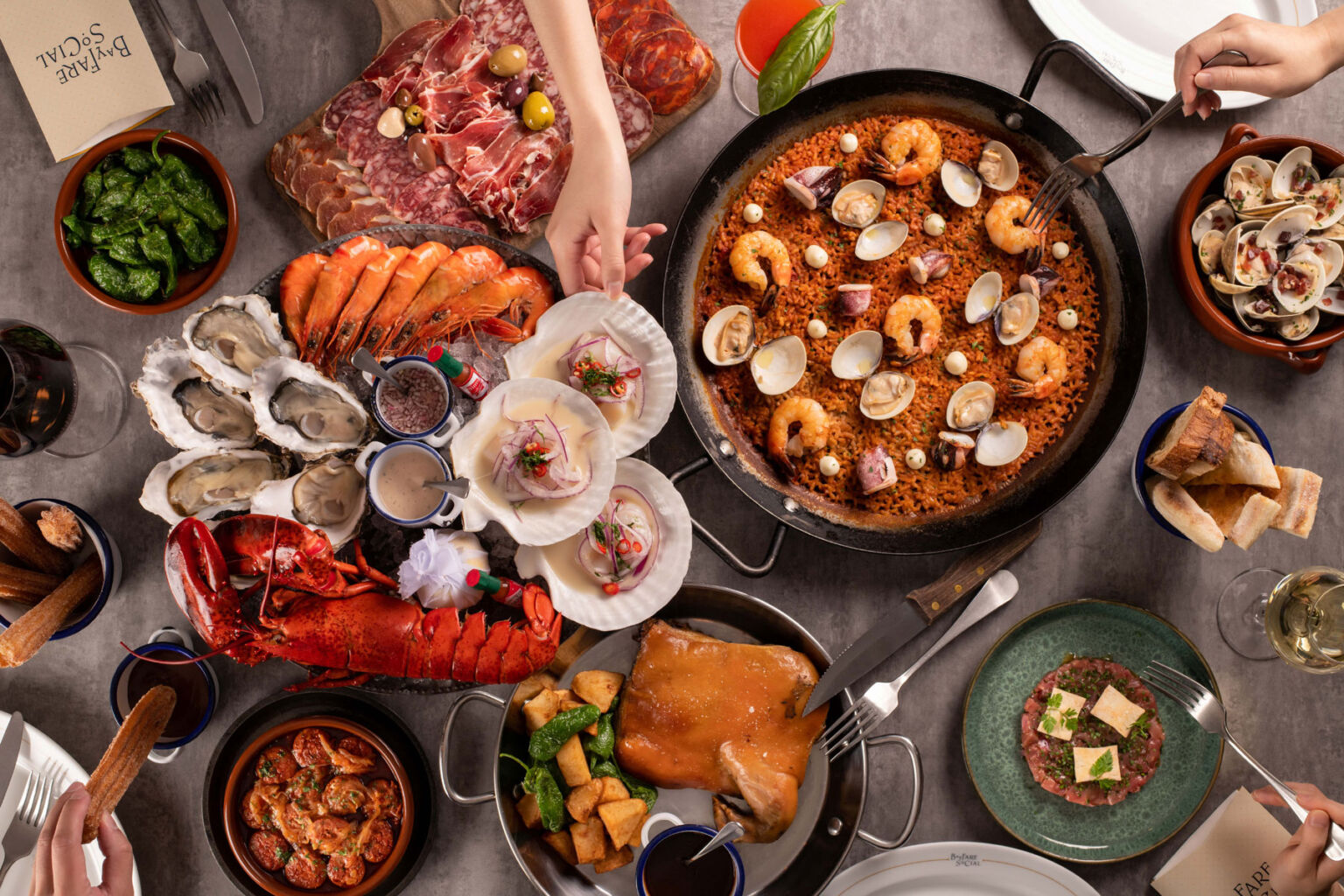 Chef Jorge Vera Gutierrez's New Spanish Weekend Lunch At Bayfare Social