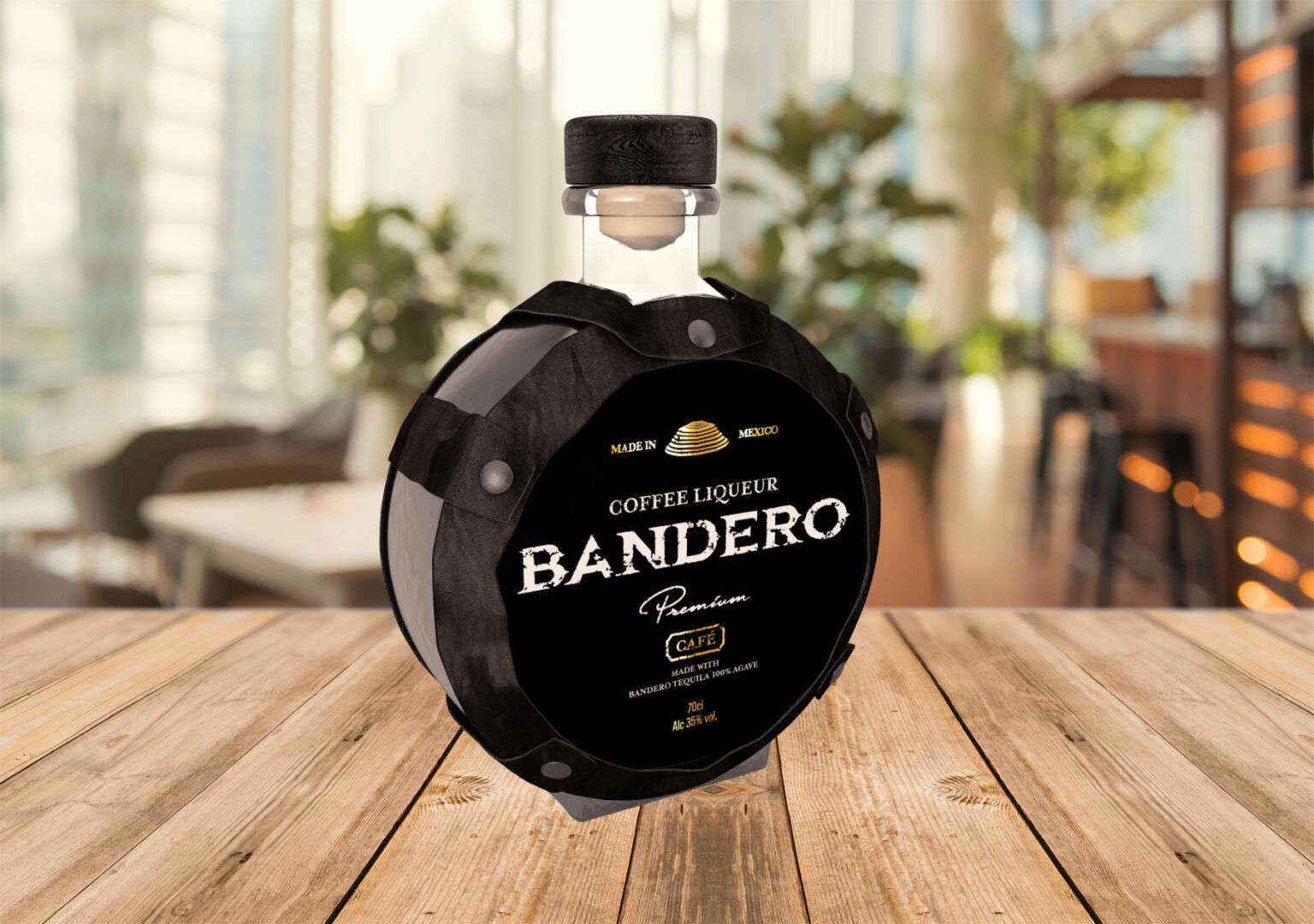 Bandero Café, A Premium Coffee-infused Tequila Wrapped In Mexican History