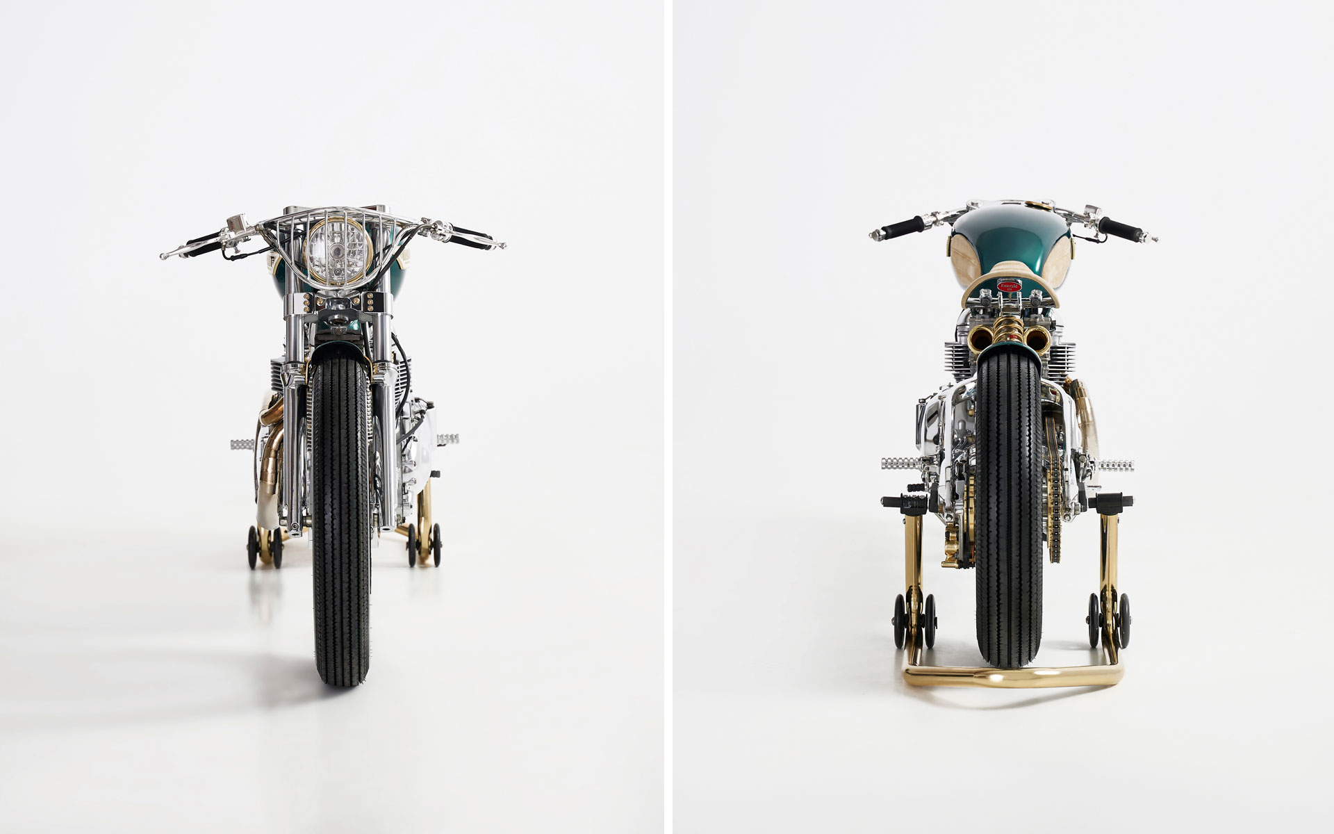 Tamarit's Emerald Motorcycle, A Two-wheeled Work Of Art Heads To Auction