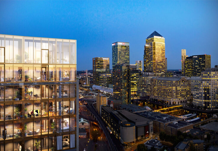 Vetro Becomes Westferry Canary Wharf's First Completed Landmark Development