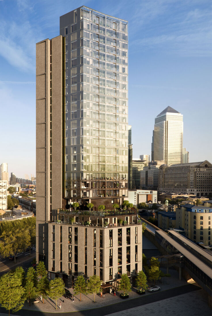 Vetro Becomes Westferry Canary Wharf's First Completed Landmark Development