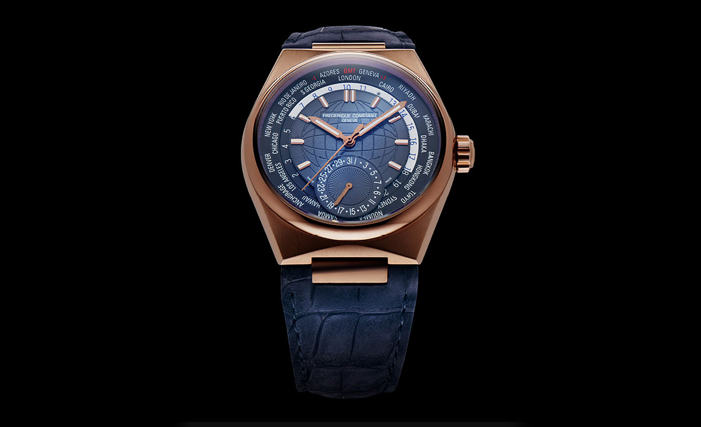 Frederique Constant's Highlife Worldtimer Manufacture 35th Anniversary ...