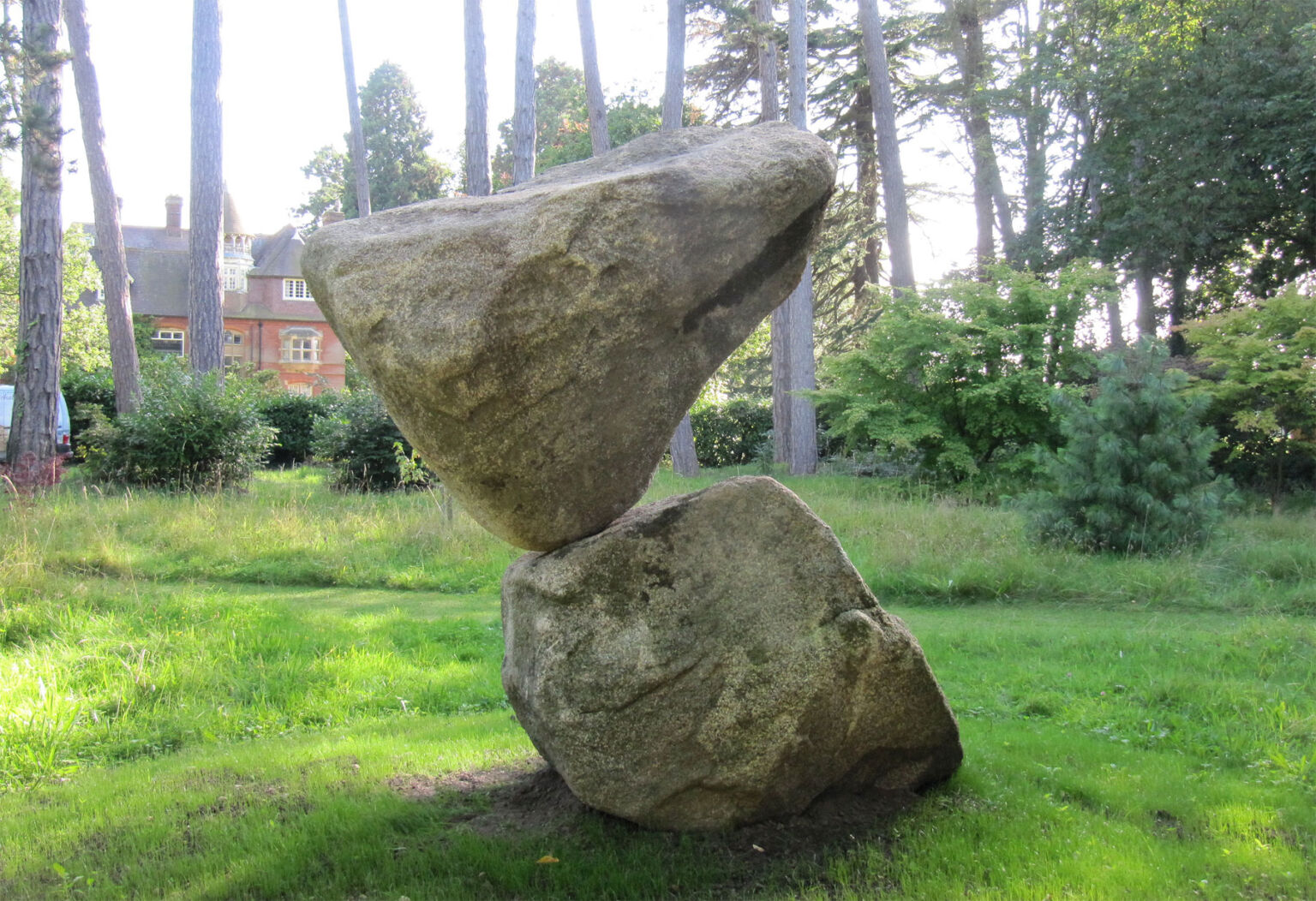 Stonebalancing Artist Adrian Gray Brings Monoliths To Chelsea Flower ...
