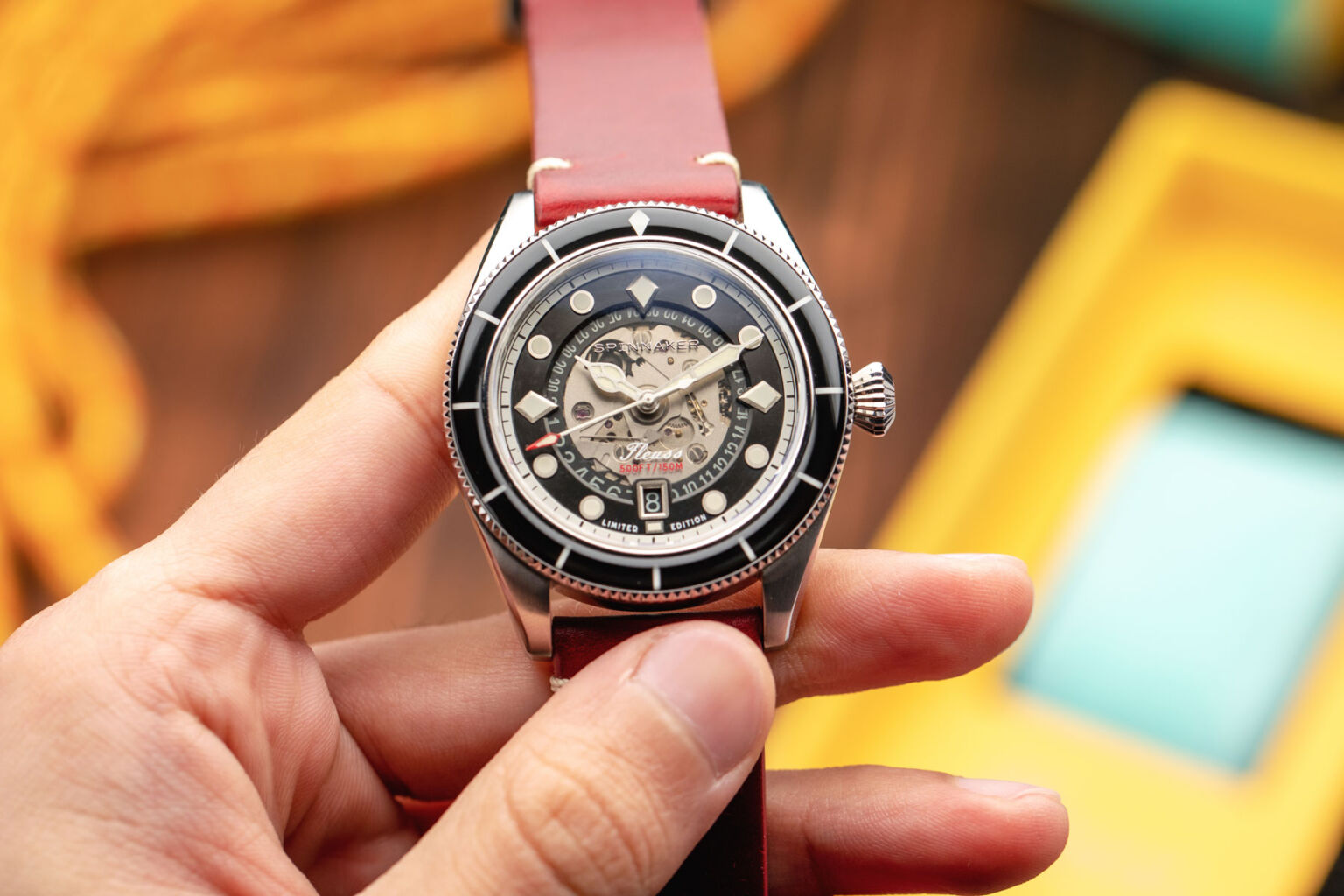 Spinnaker Watches' Fleuss Automatic Marlborough Limited Edition Timepiece