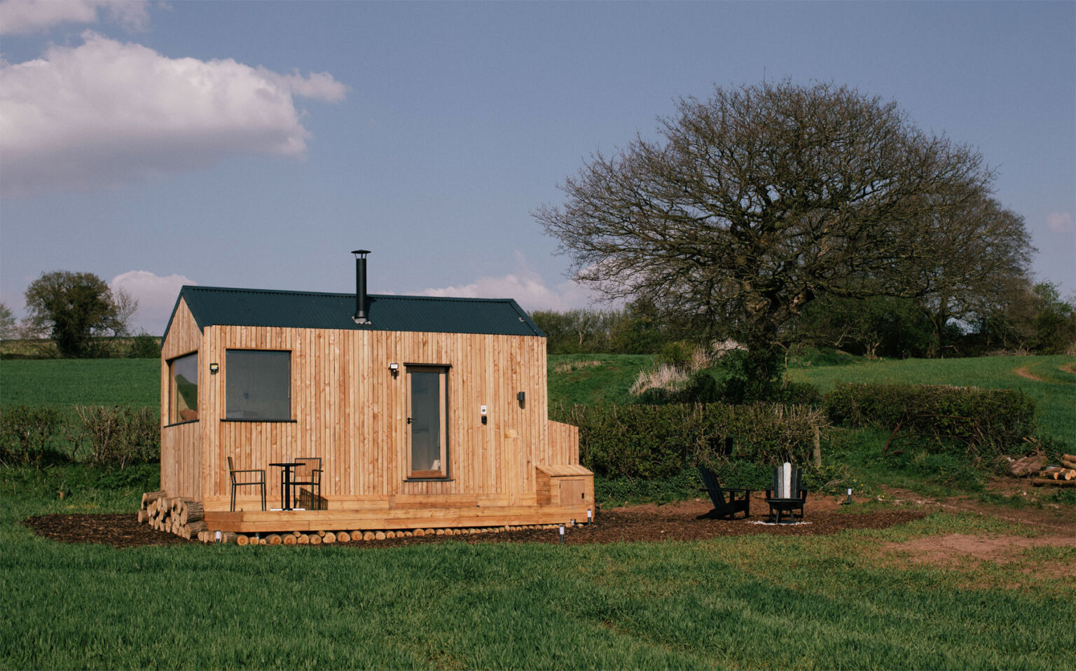 Peggy, Unplugged UK's New Off-Grid Cabin Escape In Cheshire
