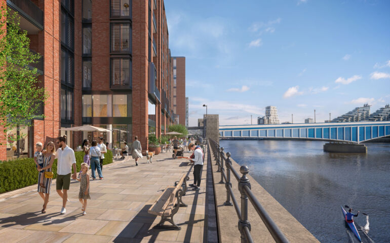 Verdant Riverside Development Hurlingham Waterfront Launches In SW6 On ...