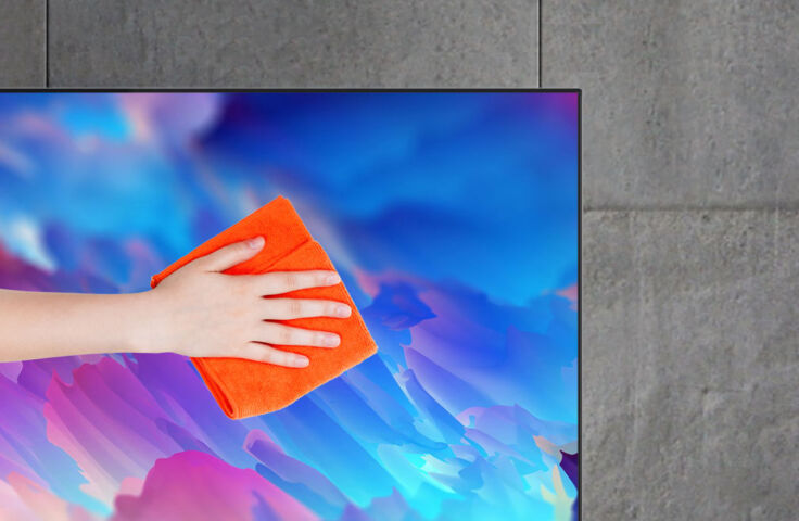 A TV Industry Expert Reveals The Best Way To Clean A TV Without Damaging It