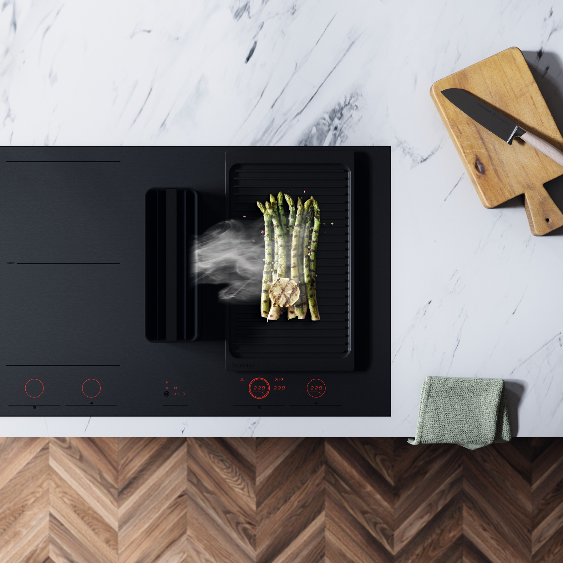 Unleash Your Inner Chef With Elevate, ASKO's New Hood-in-Hob Solution
