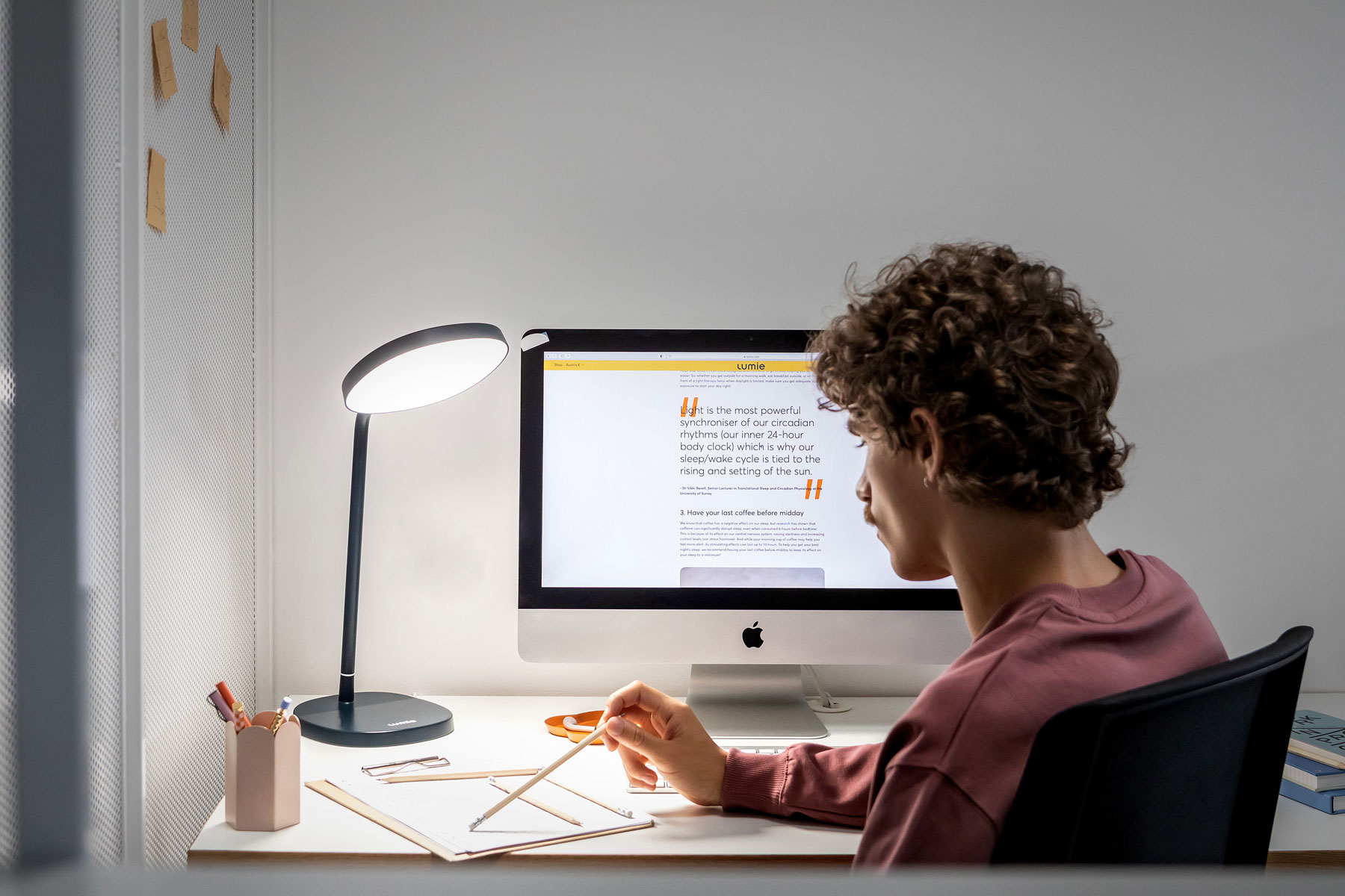 Why The Lumie Task Lamp Is The Ultimate Addition To A Desk