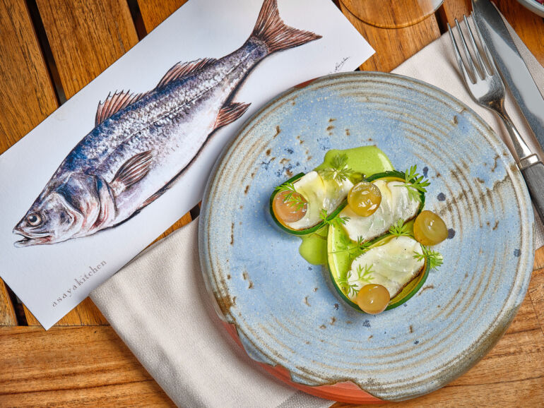 Rosewood Hong Kong's Asaya Kitchen Unveils New Seabass-Focused Tasting Menu