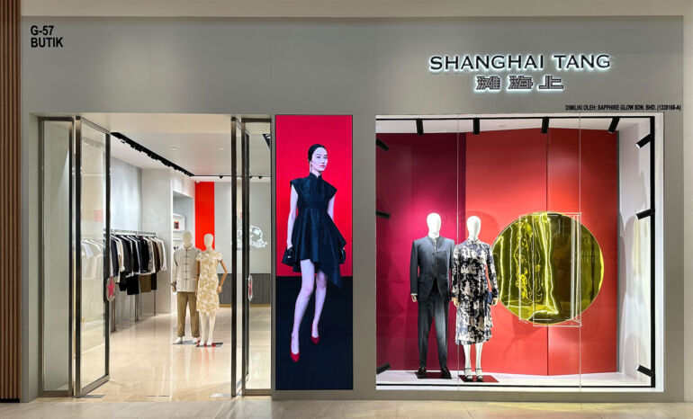 Inside Shanghai Tang's New Boutique In Lalaport Bukit Bintang Centre