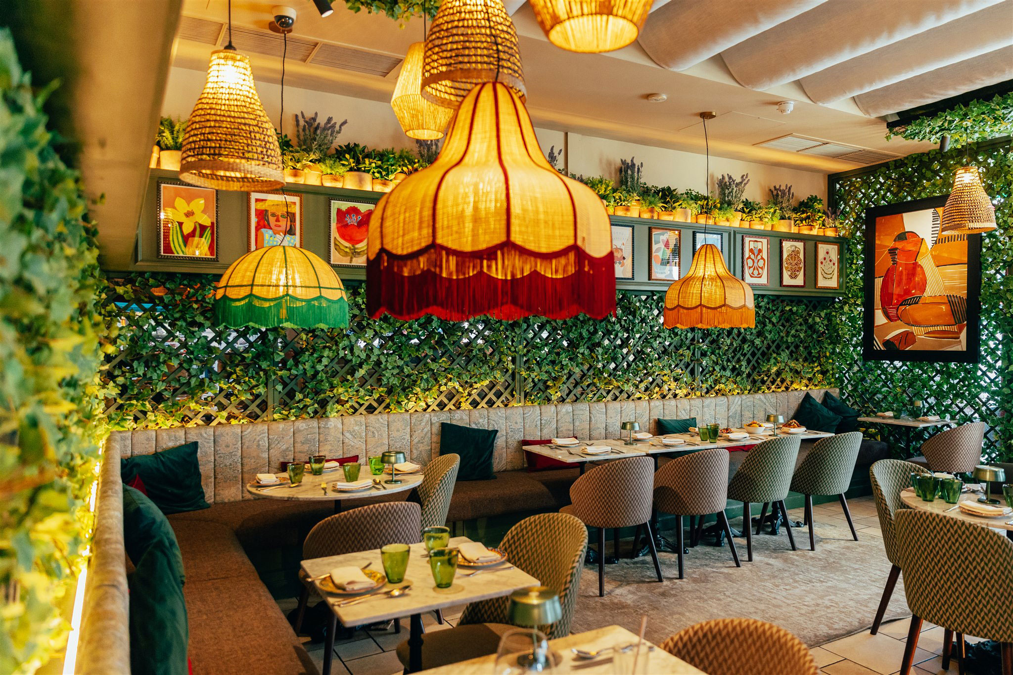 Brilliant Italian Cuisine Blossoms At Como Garden In London